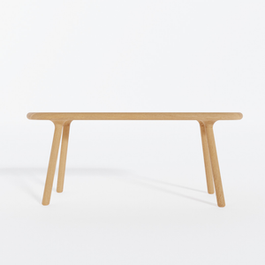 Ripple Bench - Solid wood - Made in Vancouver, Canada